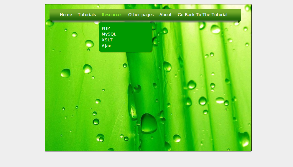 Free Drop Down Menus in CSS3 & HTML5 - Web Design Inspiration ...