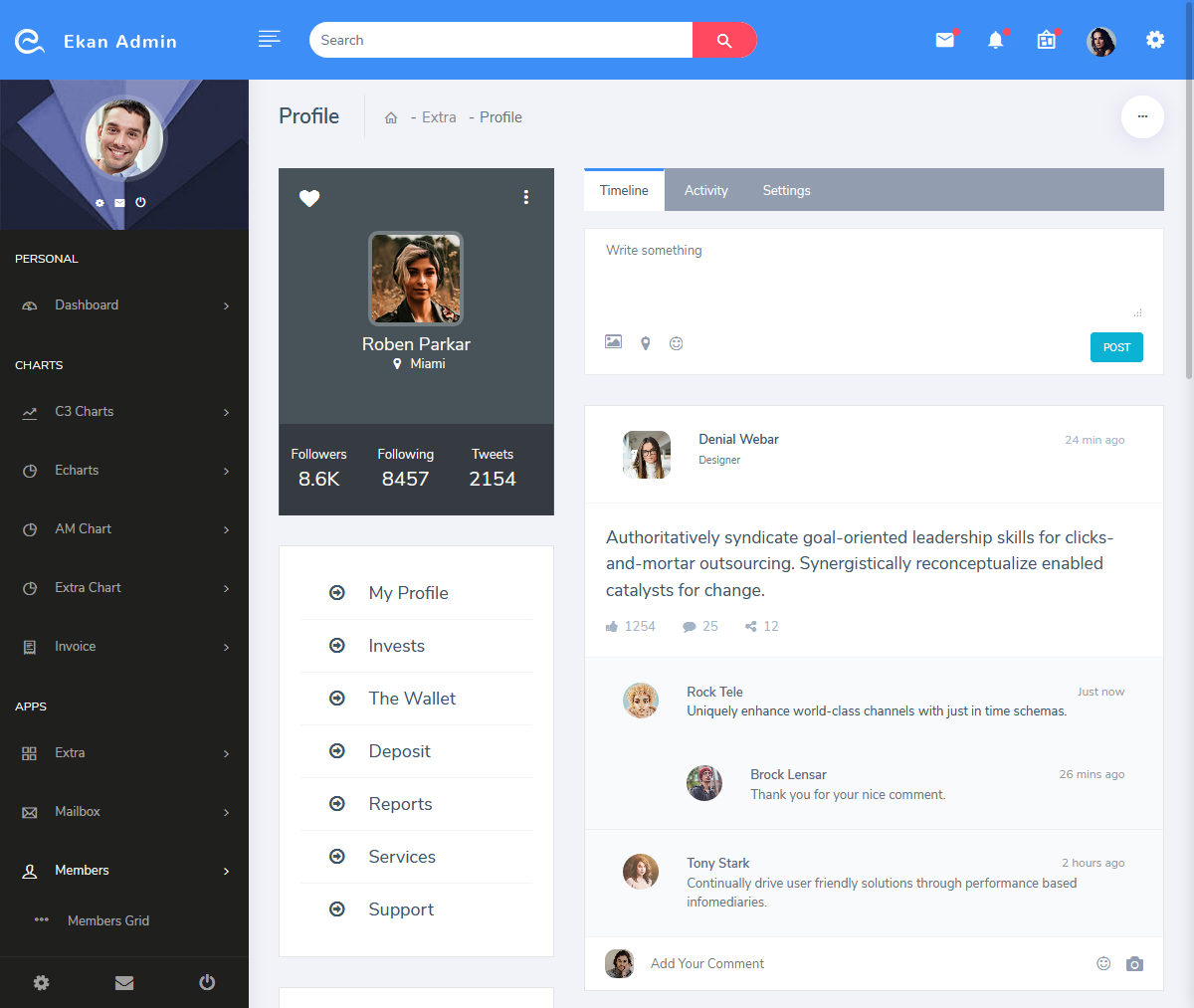 Ekan Admin - Responsive Bootstrap Admin Templates with UI Framework Ekan Admin - Responsive Bootstrap Admin Templates with UI Framework