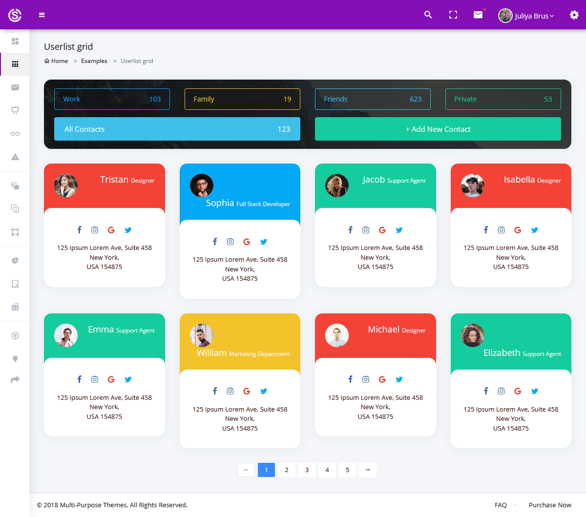Soft Pro Dashboard 3 Admin Templates Bootstrap