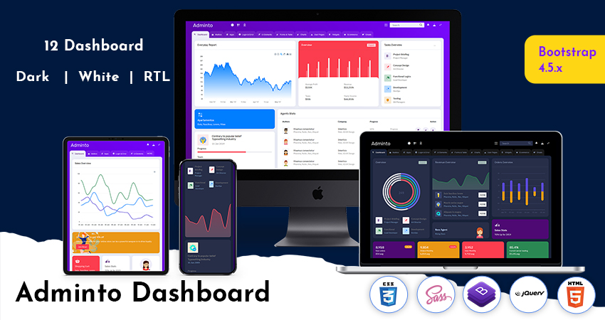 Bootstrap 4 Admin Dashboard | Bootstrap UI Kit | Admin Template