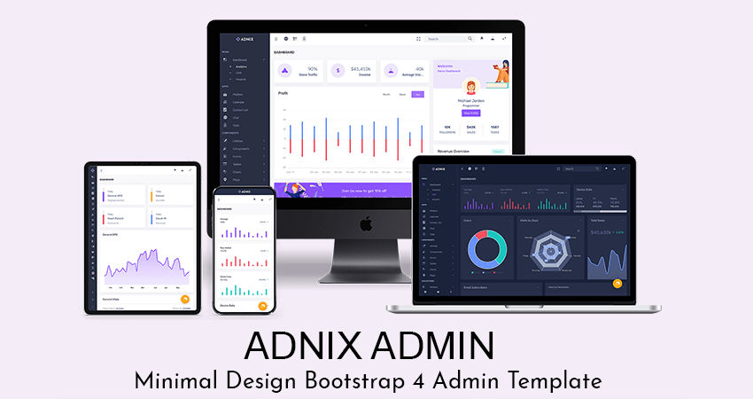 Adnix - Responsive Premium Admin Template