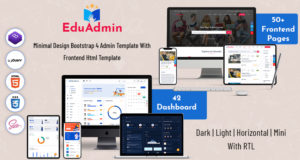 Eduadmin - Responsive Admin Dashboard UI Kit | Admin Panel